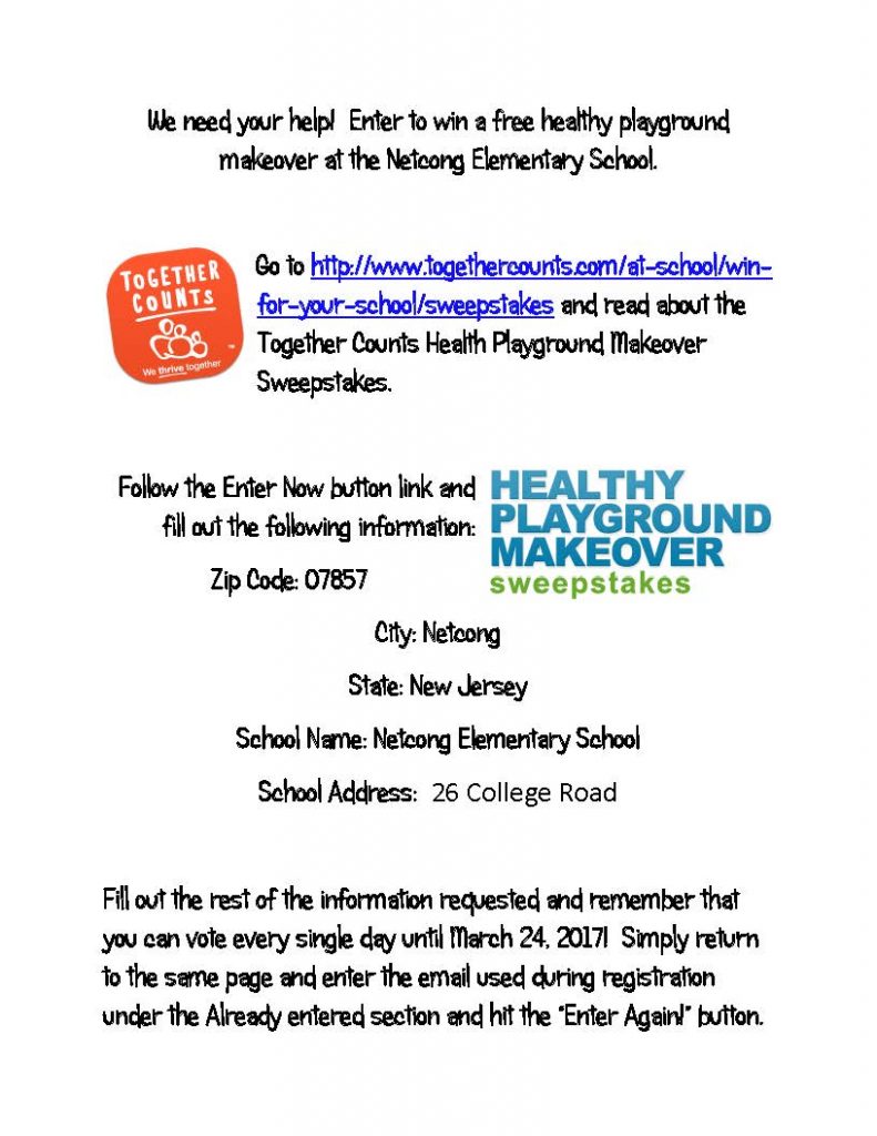 healthy-playground-sweepstake – Netcong Borough